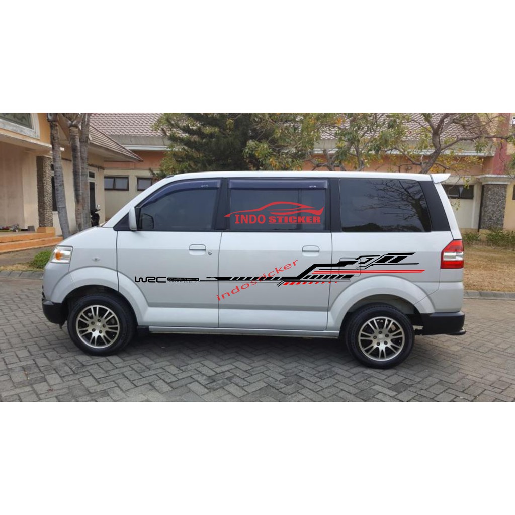 Jual cutting stiker mobil suzuki apv terbaru sticker list apv grand max ...
