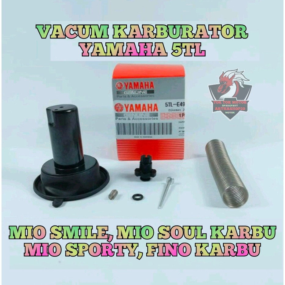 Jual Vacum Karburator 5TL Asli Original Motor Yamaha MIO Lama , MIO SPORTY , MIO SMILE , MIO ...