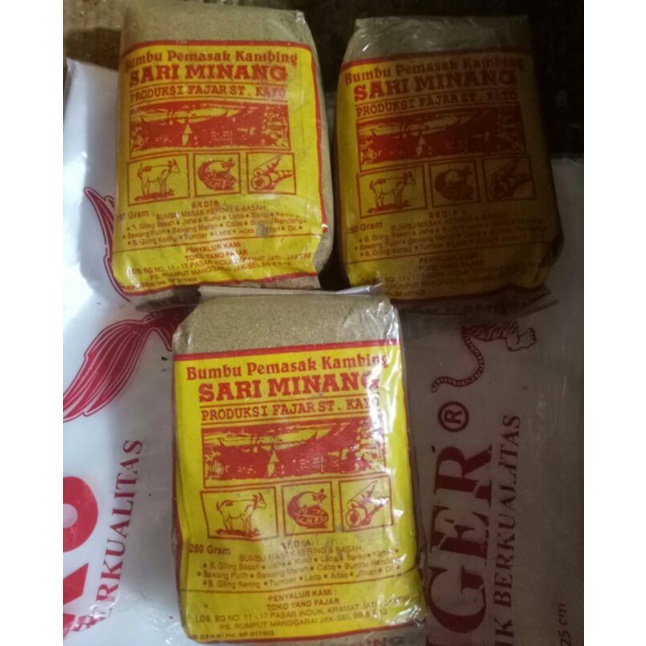 Jual Bumbu pemasak SARI MINANG RENDANG & KAMBING | Shopee Indonesia