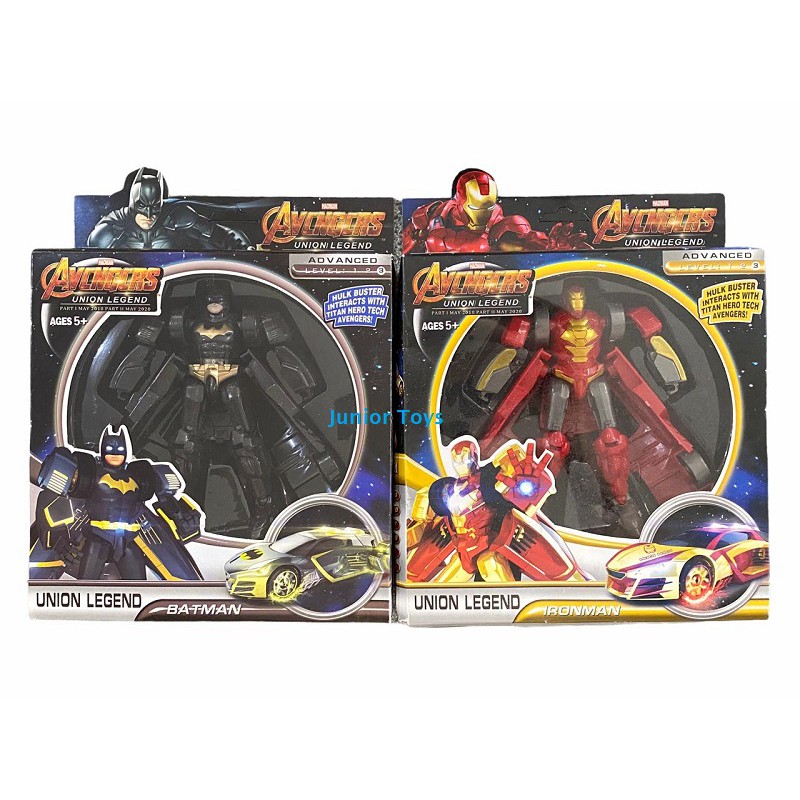 Jual Mainan Robot Karakter Avengers Super Heroes Transform Robot ...
