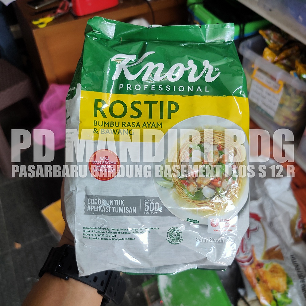 Jual KNORR ROSTIP 1 KG PELEZAT RASA AYAM BAWANG | Shopee Indonesia
