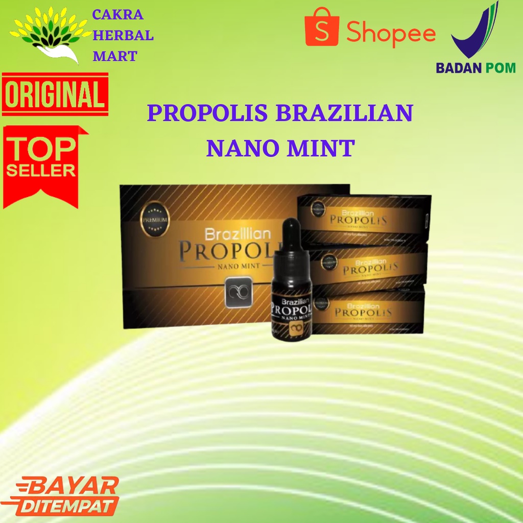 Jual Brazilian Propolis - Propolis Brazilian Nano Mint Original | Shopee Indonesia