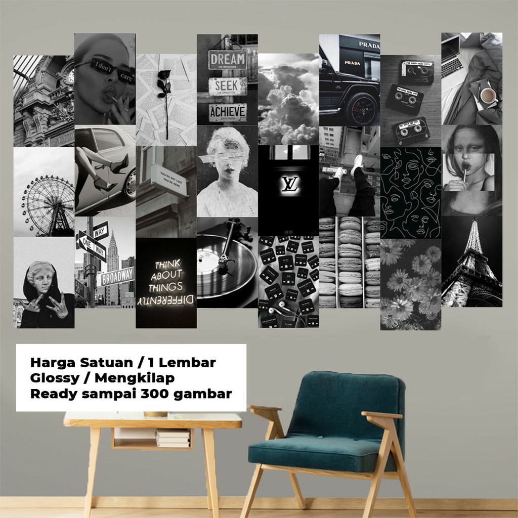 Jual Poster aesthetic wall / Poster dinding aesthetic / art wall A6/A5 ...
