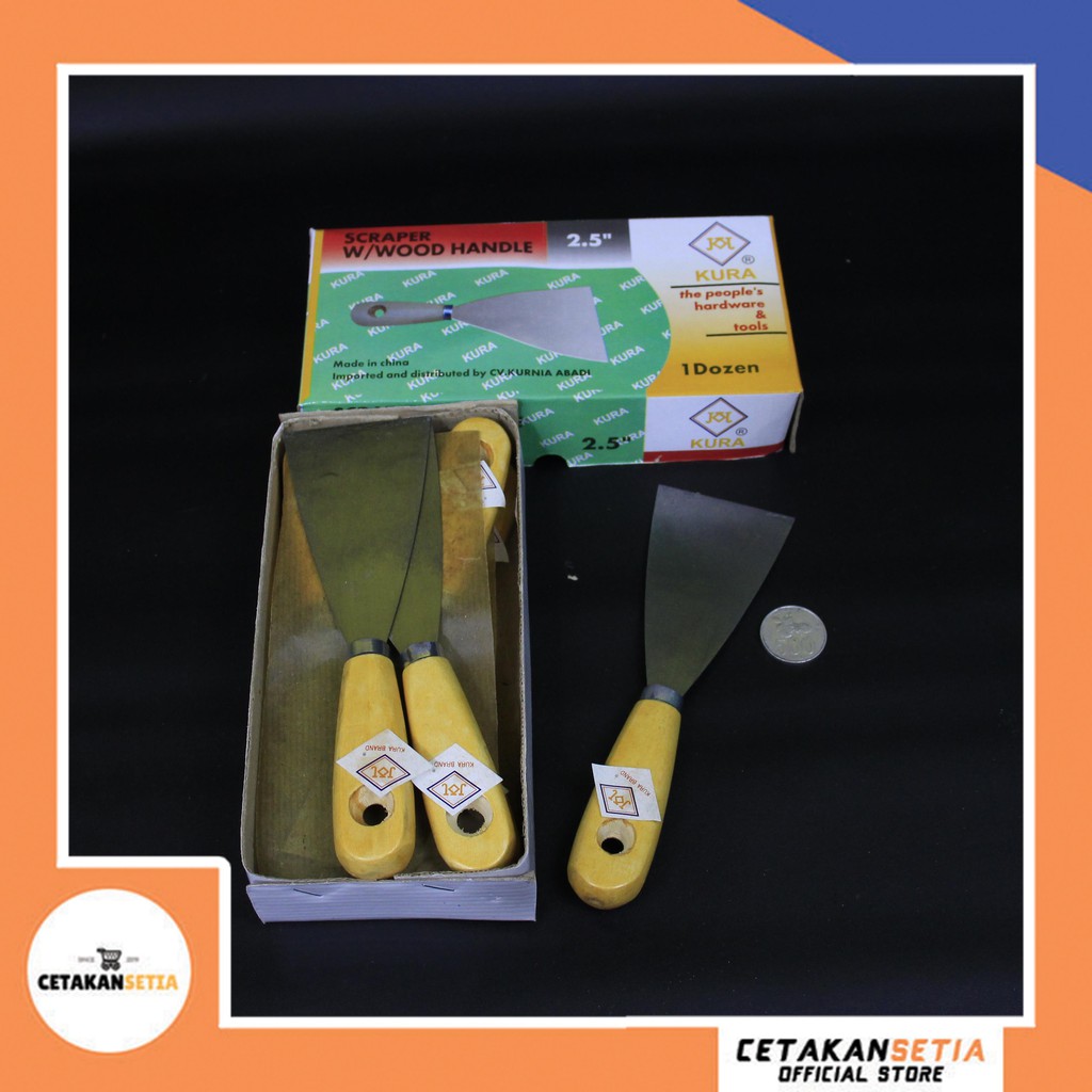 Jual Kape Gagang Kayu 3 inch | Scrapper Gagang | Scrapper Crepes ...