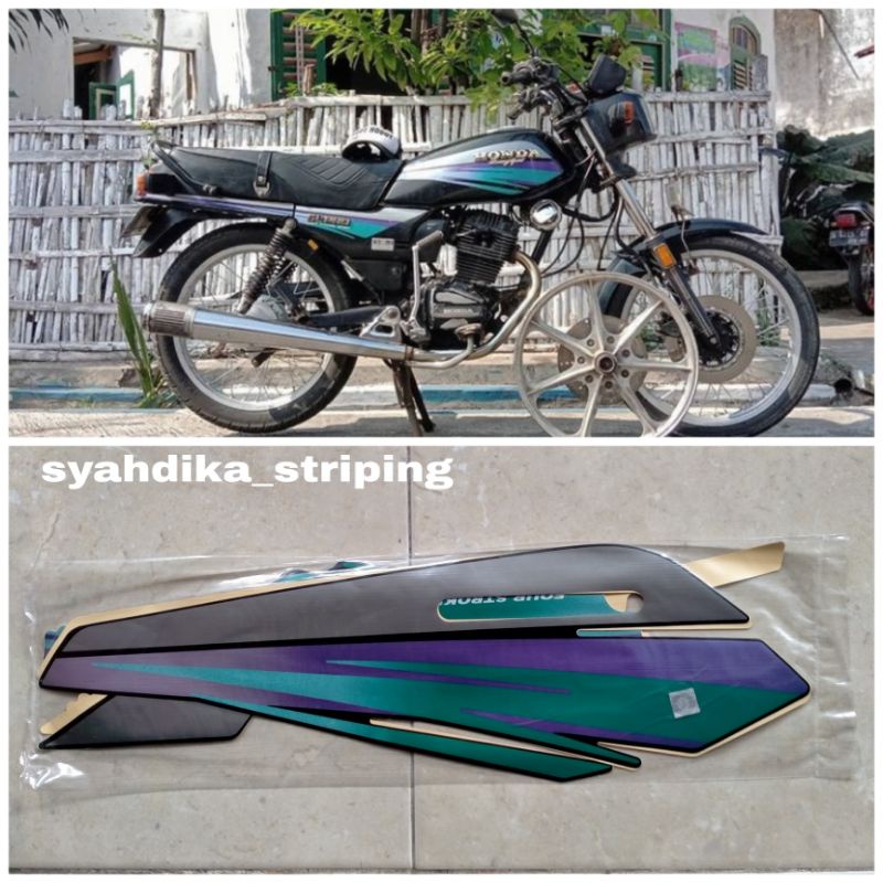 Jual STICKER STRIPING LIS BODY MOTOR HONDA GL PRO SERIES 1994 1995 ...