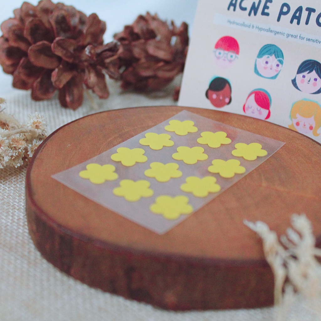 Jual LETS GLOW Acne Pimple Patch Hydrocolloid - Colorful | Shopee Indonesia