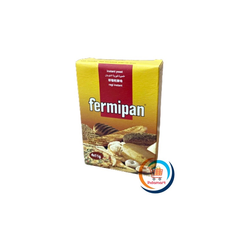 Jual Fermipan Ragi Instan 11 gr 1 Box Isi 4 pcs | Shopee Indonesia