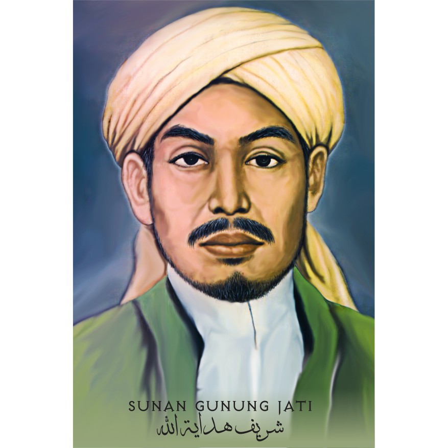 Jual POSTER DAN SUNAN GUNUNG JATI UKURAN A3+ 32*47CM | Shopee Indonesia