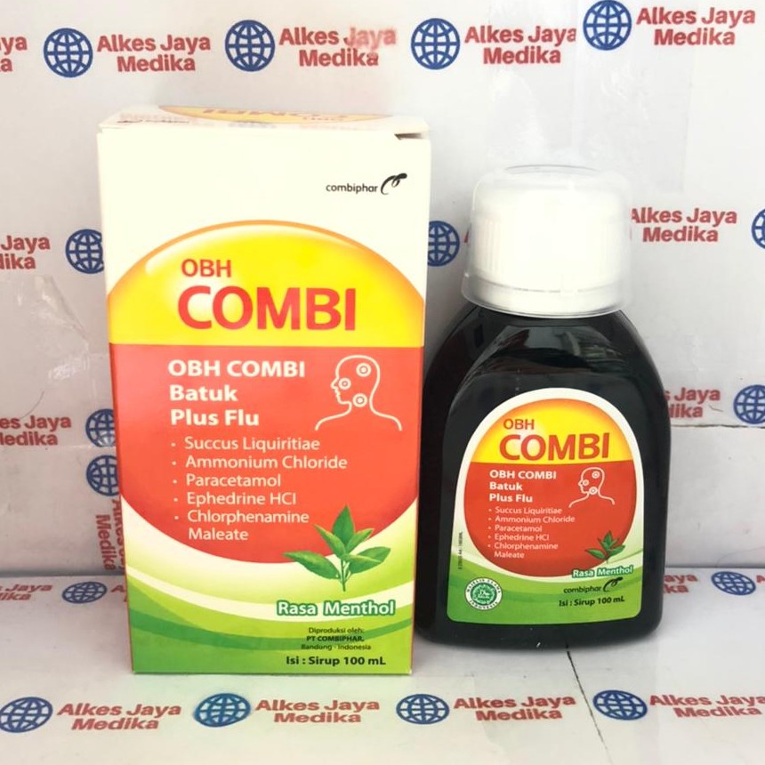 Jual OBH Combi Batuk Plus Flu 100 ml ( Obat Flu Batuk ) | Shopee Indonesia