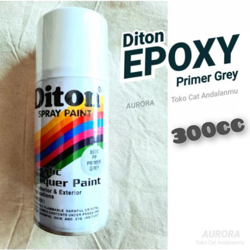 Jual Pilox Diton Epoxy Primer Grey 8020 Poksi Foksi Dasaran Abu abu ...