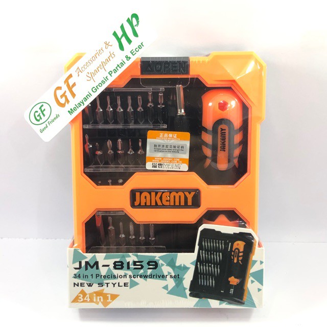 Jual lion king Obeng Set Jakemy JM-8159 34 in 1 / JM8159 Jakemy / Tools ...