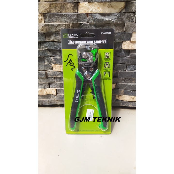 Jual TEKIRO TANG KUPAS KABEL OTOMATIS CRIMPING SKUN SEKUN AW 1700 ...