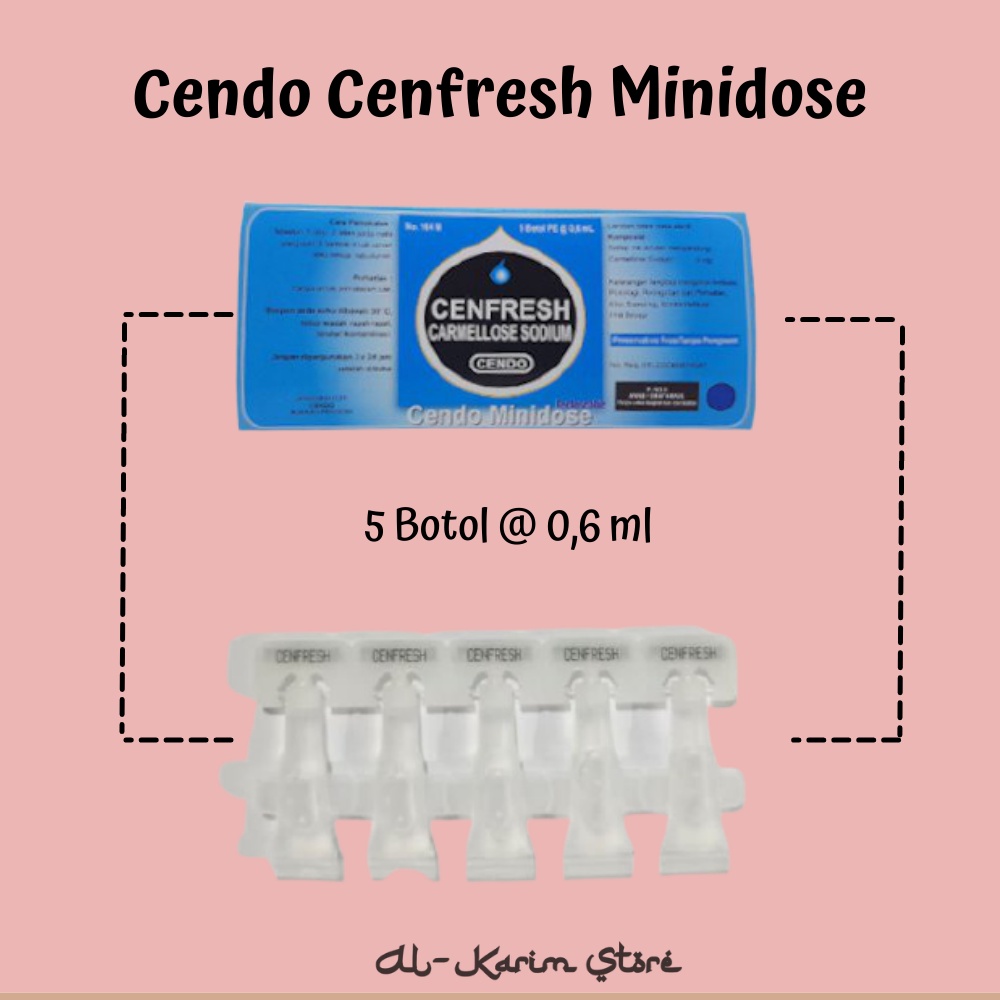 Jual Cendo Cenfresh Kemasan Minidose / Tetes Mata Untuk Iritasi /Mata ...