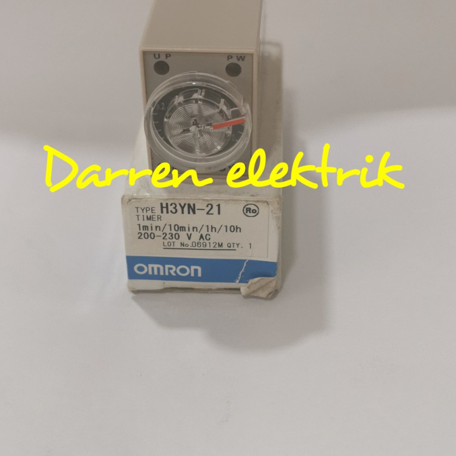 Jual timer omron H3YN-21, 220vac | Shopee Indonesia