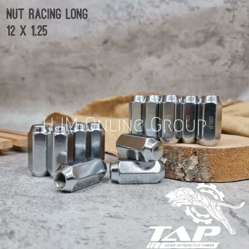 Jual NUT RACING LONG - MUR RODA PANJANG 12 X 1.25 FUTURA CARRY APV ...