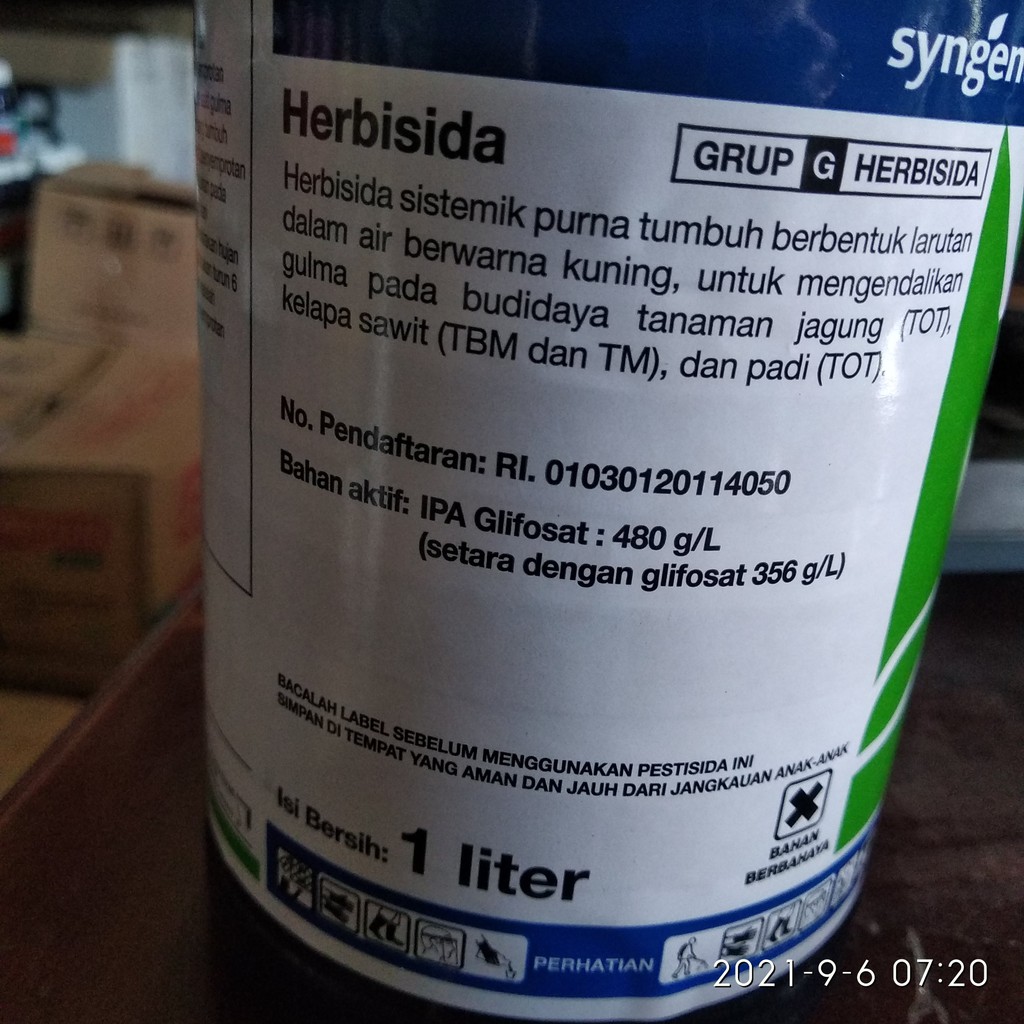 Jual Herbisida TouchdownNeo 480SL Bahan aktif : IPA GLIFOSAT 480g/l ...