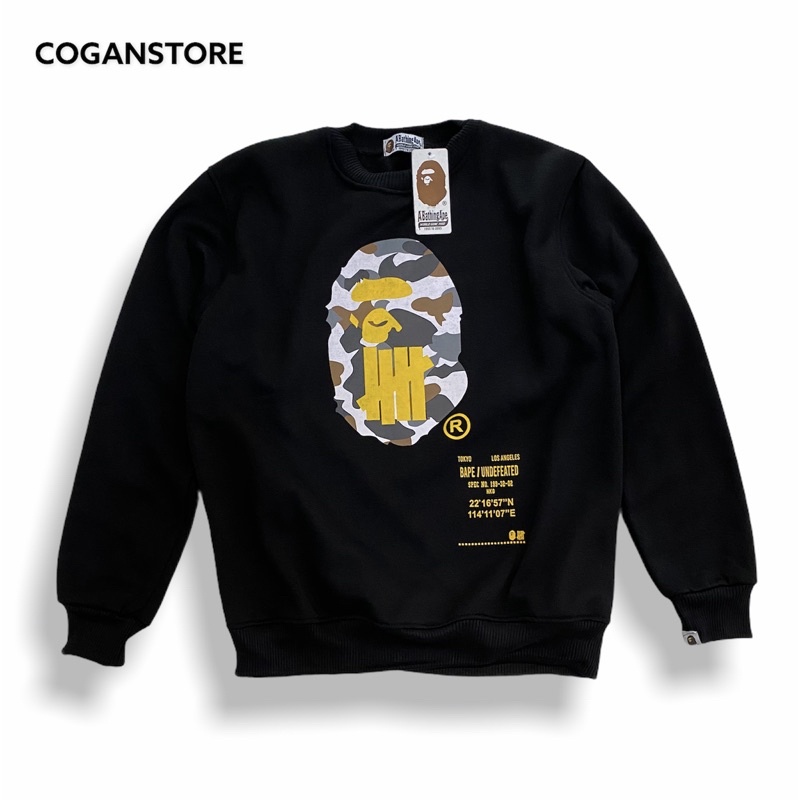 Jual SWEATER BAPE “SU” ( FREE STICKER DAN BISA RETUR SIZE ) | Shopee ...