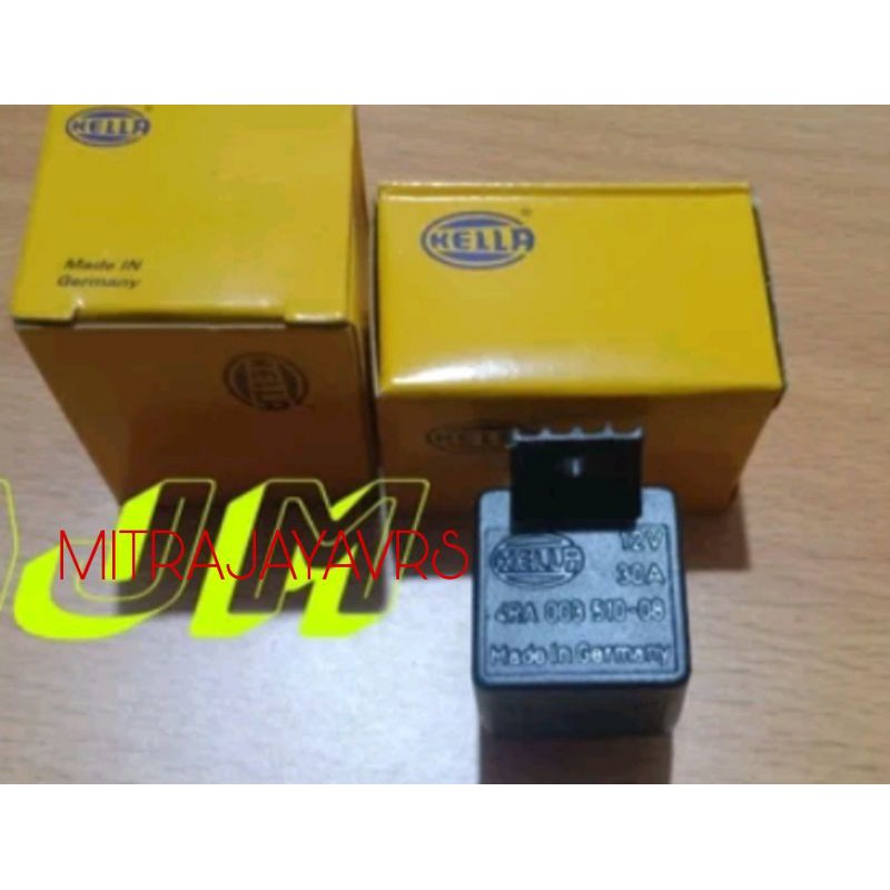 Jual Rellay Relay Hella Lampu Klakson 12V/24V Kaki 4 | Shopee Indonesia