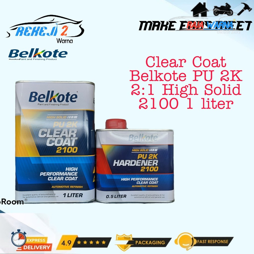 Jual Clear Belkote 2100 HS 2:1 1.5L | Shopee Indonesia