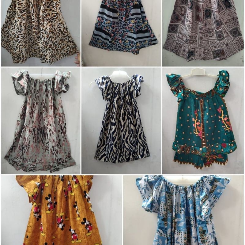 Jual paket usaha daster anak perca isi 20pcs | Shopee Indonesia