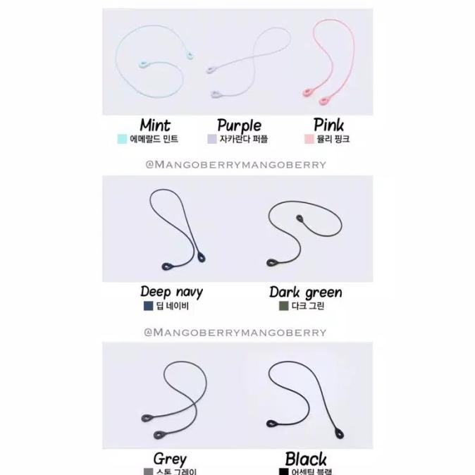 Jual Aer Pro Neck Band Masker Korea / Strap Masker Korea / Ekspedisi ...