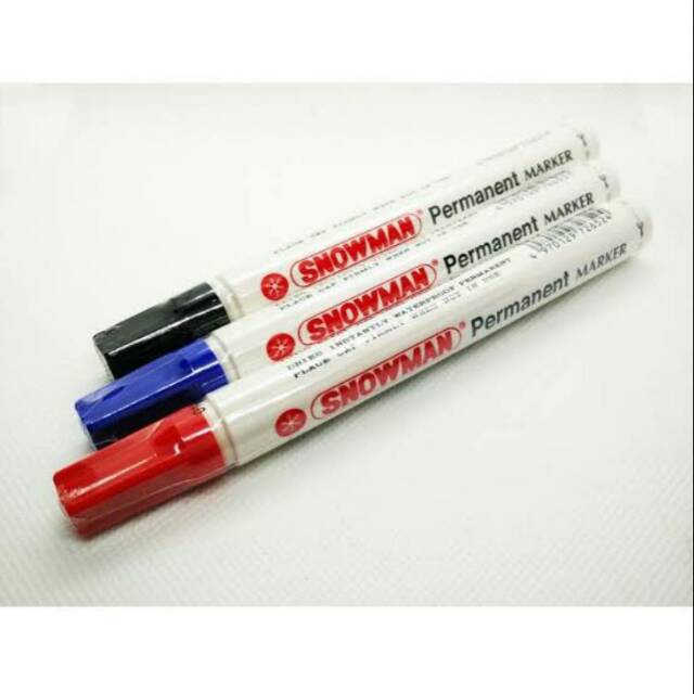 Jual Spidol Snowman Permanent | Shopee Indonesia