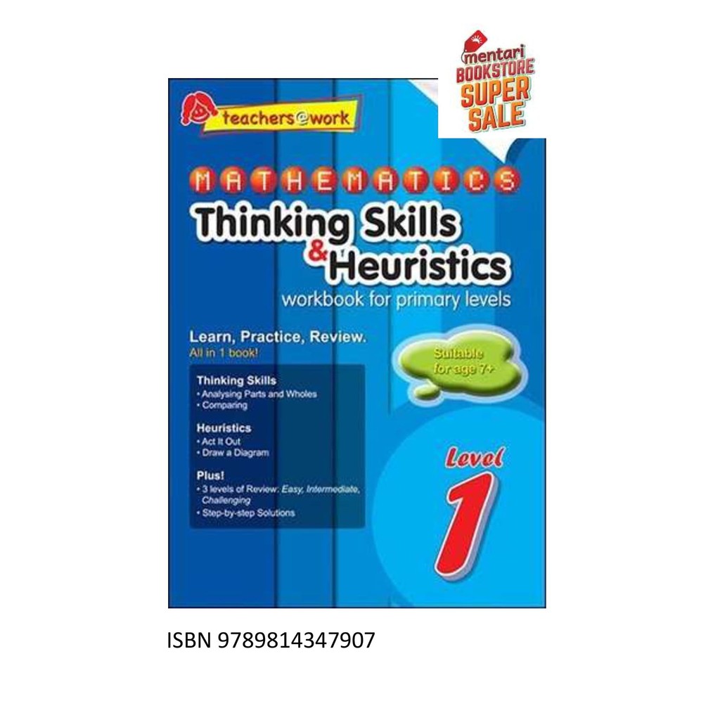 Jual Matematika | Mathematics Thinking Skills & Heuristics Workbook For ... Jual Matematika | Mathematics Thinking Skills & Heuristics Workbook For ...