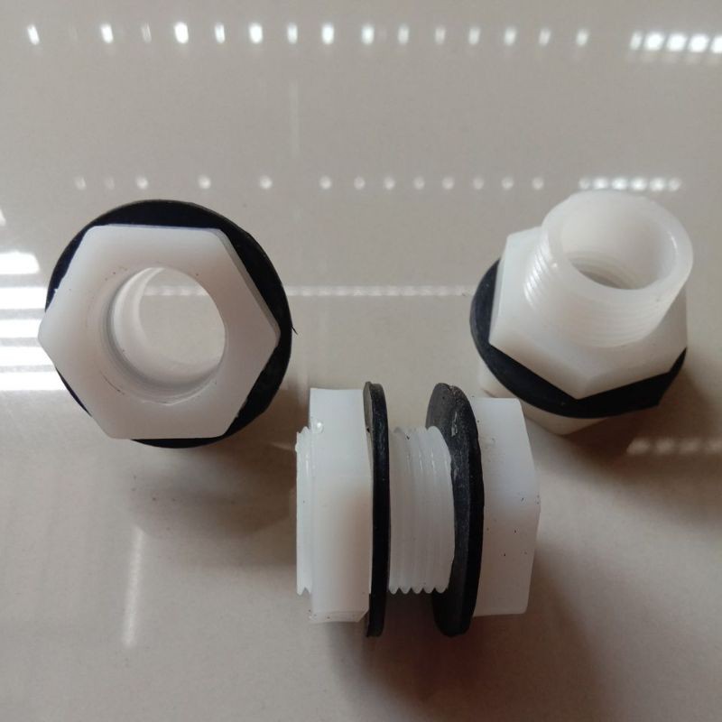 Jual MUR TANDON PVC 1/2" / MUR TOREN PVC 1/2 INCHI / NEPEL TANDON PVC 1 ...