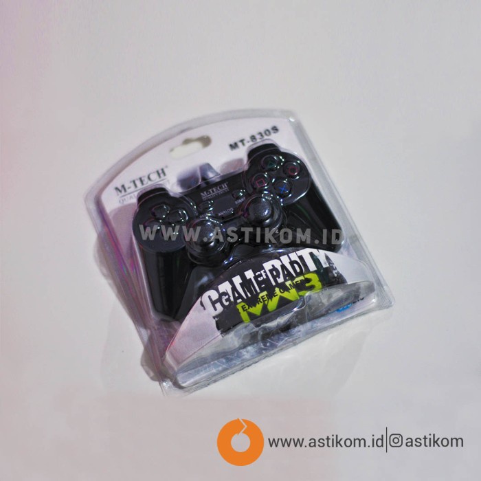 Jual Gamepad/Joystick Stik PC Single Black M-tech MT-830S USB | By ...