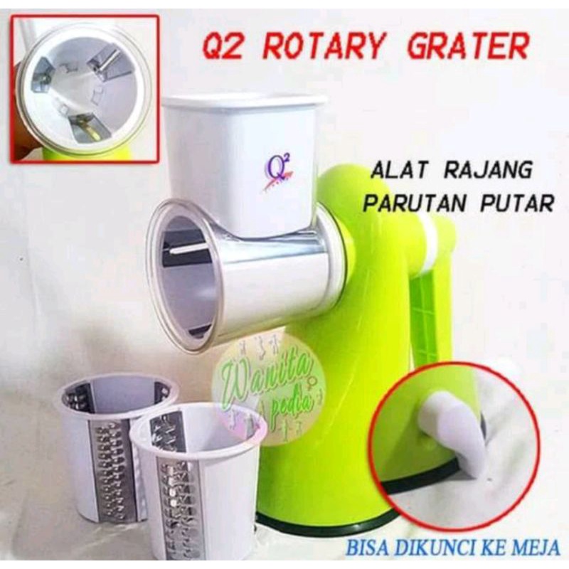 Jual Alat Mesin Parutan Putar/Rotary Greater Q2 | Shopee Indonesia