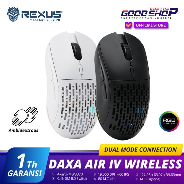 Jual Gaming Rexus Daxa Air Iv - Gaming Mouse | Shopee Indonesia