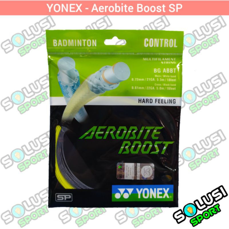 Jual Yonex Aerobite Boost SP Senar Badminton Original | Shopee Indonesia