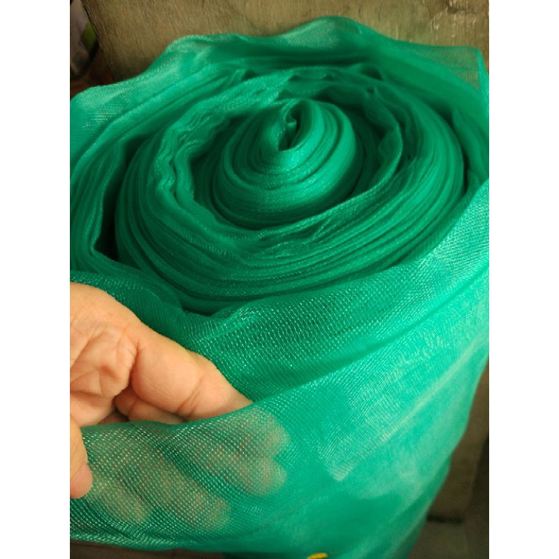 Jual Kasa Hijau lebar 2m jaring proyek jaring anti nyamuk per meter | Shopee Indonesia