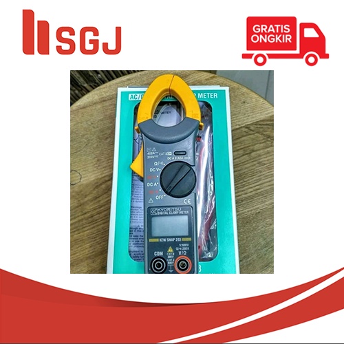 Jual Kyoritsu Kew Tech KT203 AC DC Digital Clamp Meter Tang Ampere KT ...