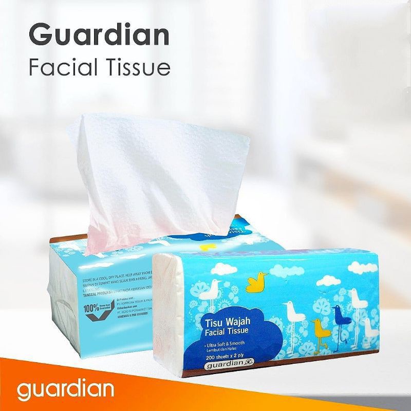 Jual Guardian Facial Tissue 200lembar | Shopee Indonesia