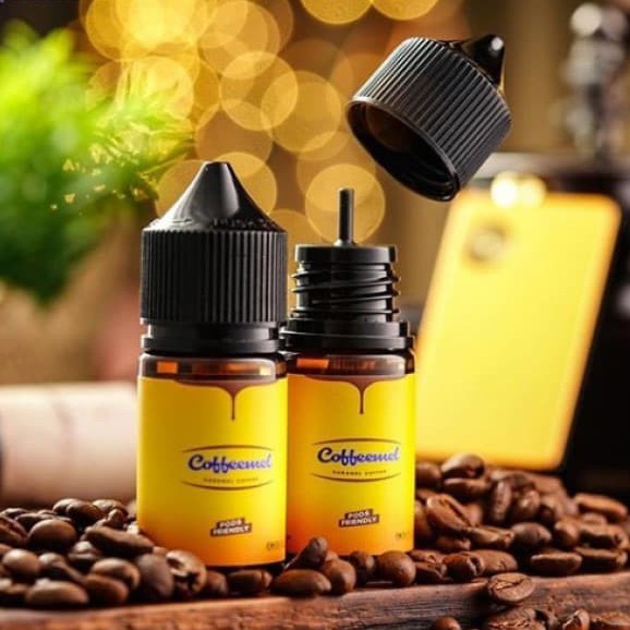 Jual Coffeemel 30ml 9mg 40mg Caramel Coffe Liquid Pod Friendly Creamy ...