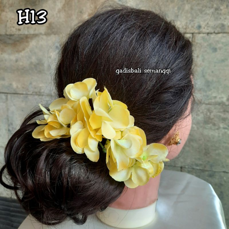Jual bunga hydra / bunga pacah seribu/ bunga tusuk/ karet ulir/ rambut ...