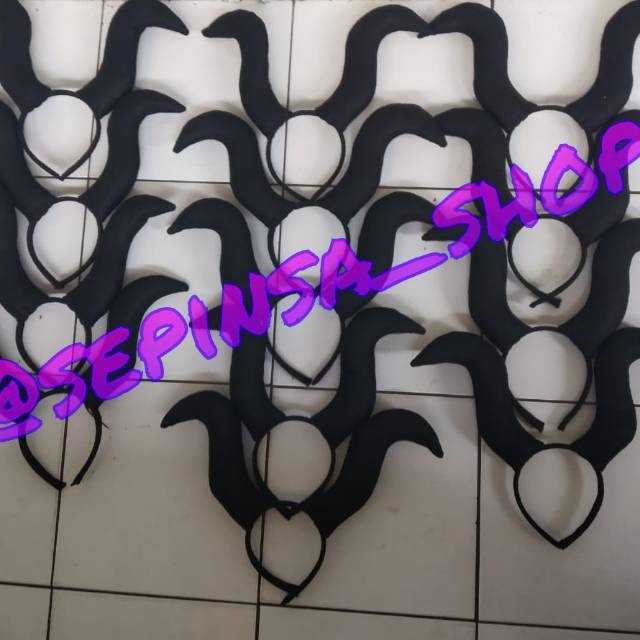 Jual BANDO KARAKTER DEVIL DAN MALEFICENT HALLOWEEN | Shopee Indonesia