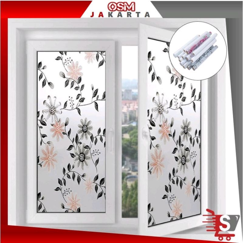 Jual TERMURAH (COD)!! STICKER KACA /SANDBLAST STICKER JENDELA, PINTU ...
