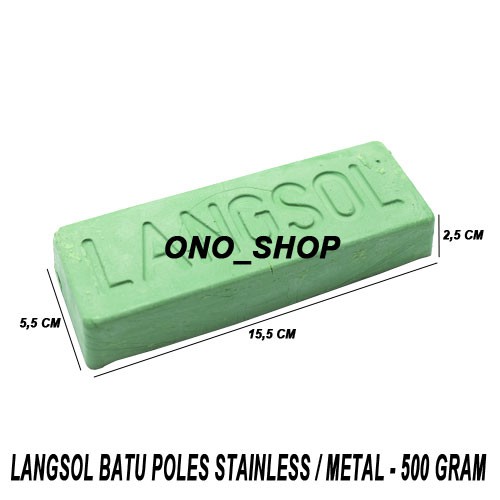 Jual Langsol Batu Poles Stainless / Metal - 500 Gram | Shopee Indonesia