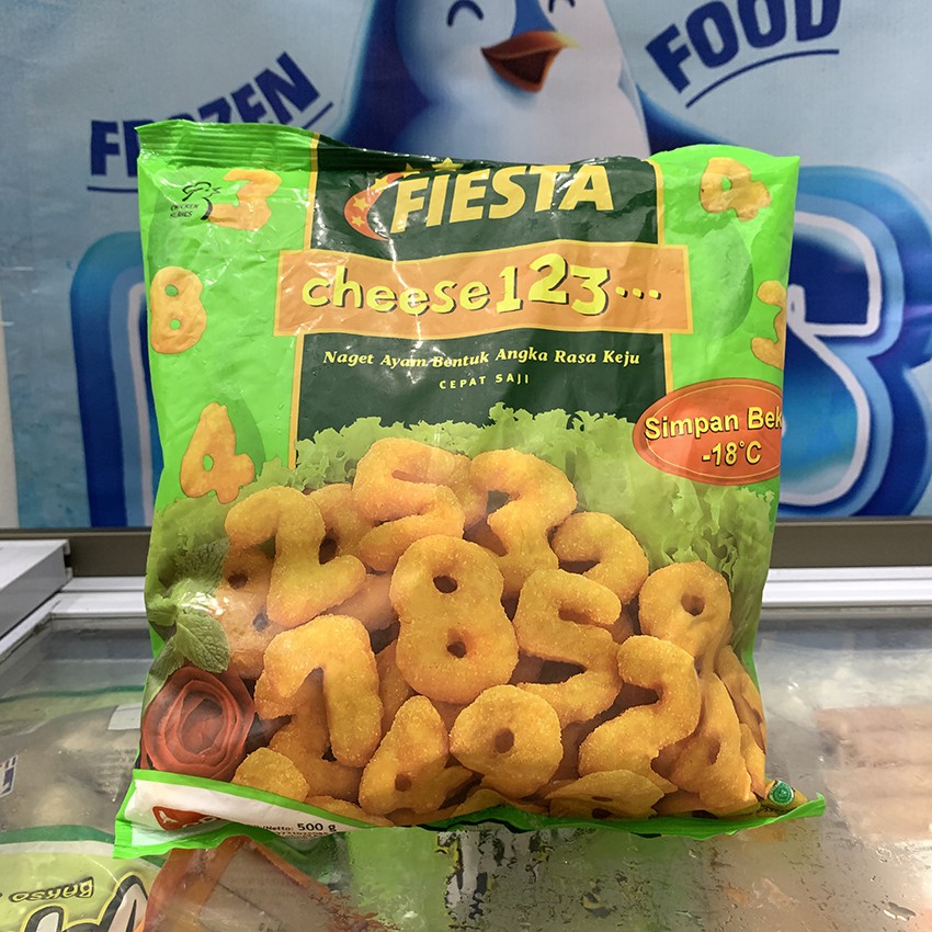 Jual Fiesta Cheesy 123 500gr Nugget Rasa Keju | Shopee Indonesia