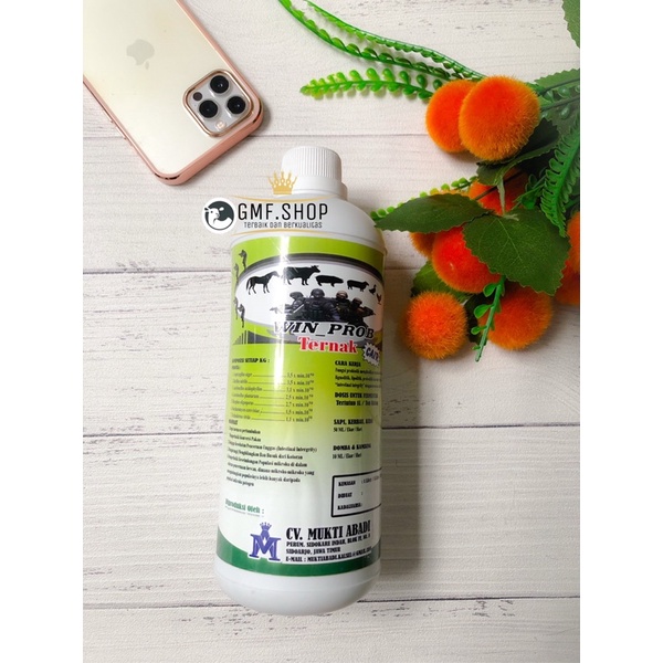 Jual win prob cair 1 liter win prob ternak/ probiotik cair berkwalitas ...
