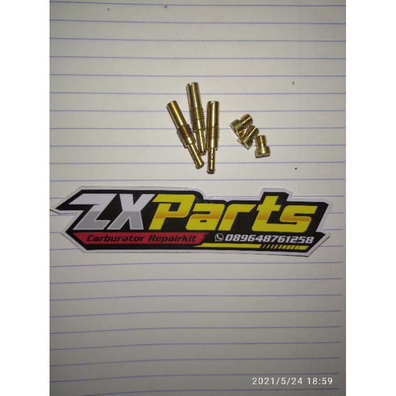 Jual PILOT JET + MAIN JET PE 28 PWL GL MEGAPRO TIGER (Harga untuk 1 ...