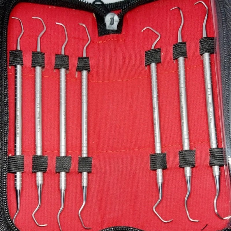 Jual Dental gracey currete isi 7 assorted sen shan Kuret Curet gracey ...