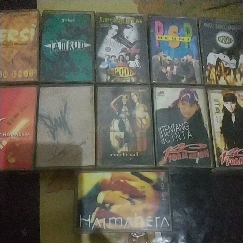 Jual Kaset pita Band Indonesia/Malaysia (Baca Deskripsi, Detail bisa chat) | Shopee Indonesia