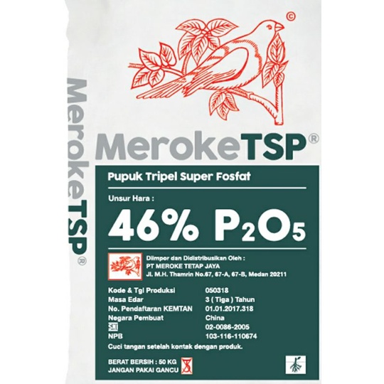 Jual pupuk meroke tsp kemasan 1 kg repack | Shopee Indonesia