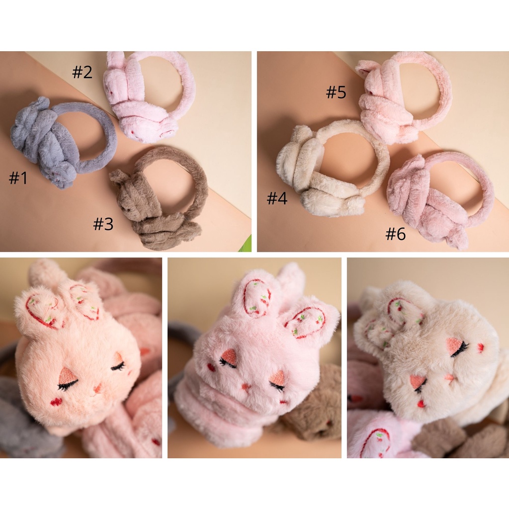 Jual Earmuff Penutup Telinga Bayi Anak hingga Dewasa Karakter Cat Bear ...