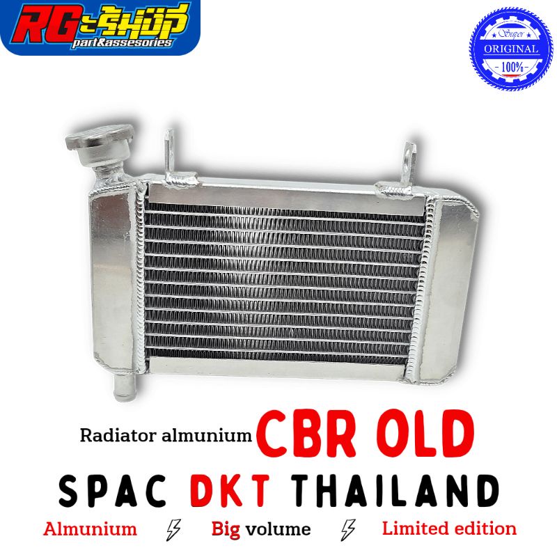 Jual radiator almu almunium alumunium polish SPAC DKT honda CBR 150 old ...