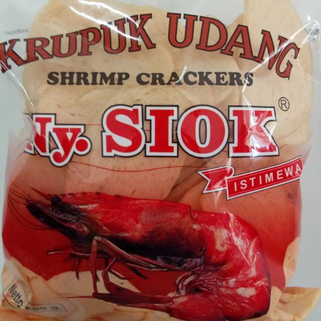 Jual Krupuk Udang Spesial Ny Siok oleh oleh khas Sidoarjo | Shopee ...
