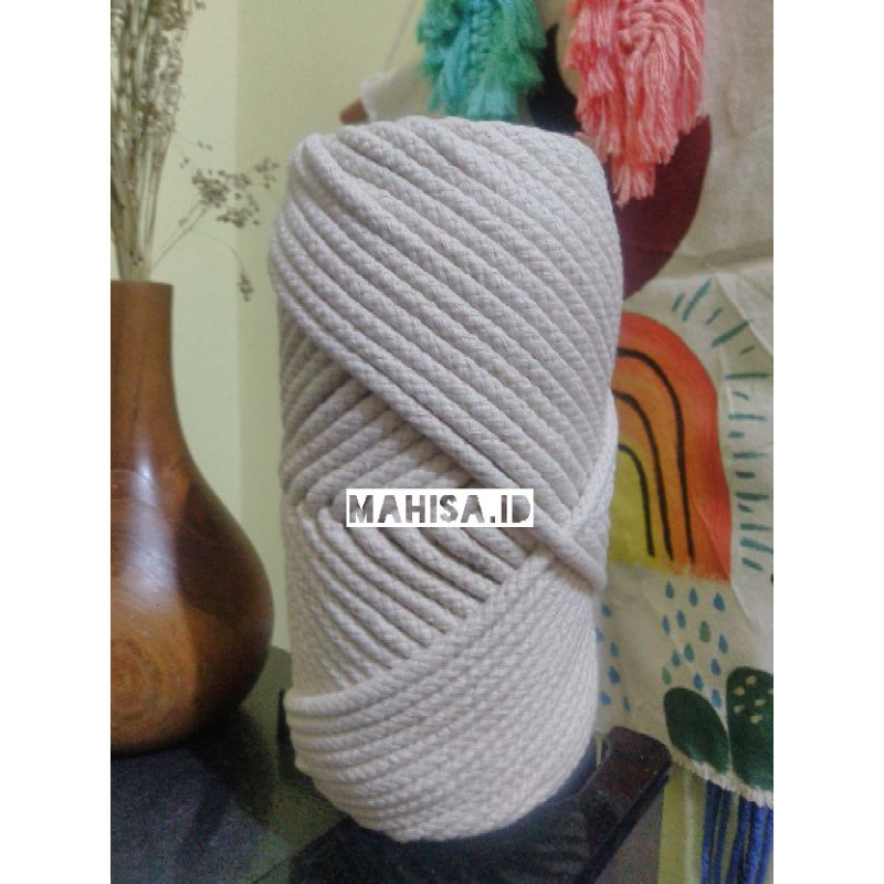Jual TALI KEPANG BRAIDED 5MM 500GR BERKUALITAS | TALI KATUN MACRAME ...